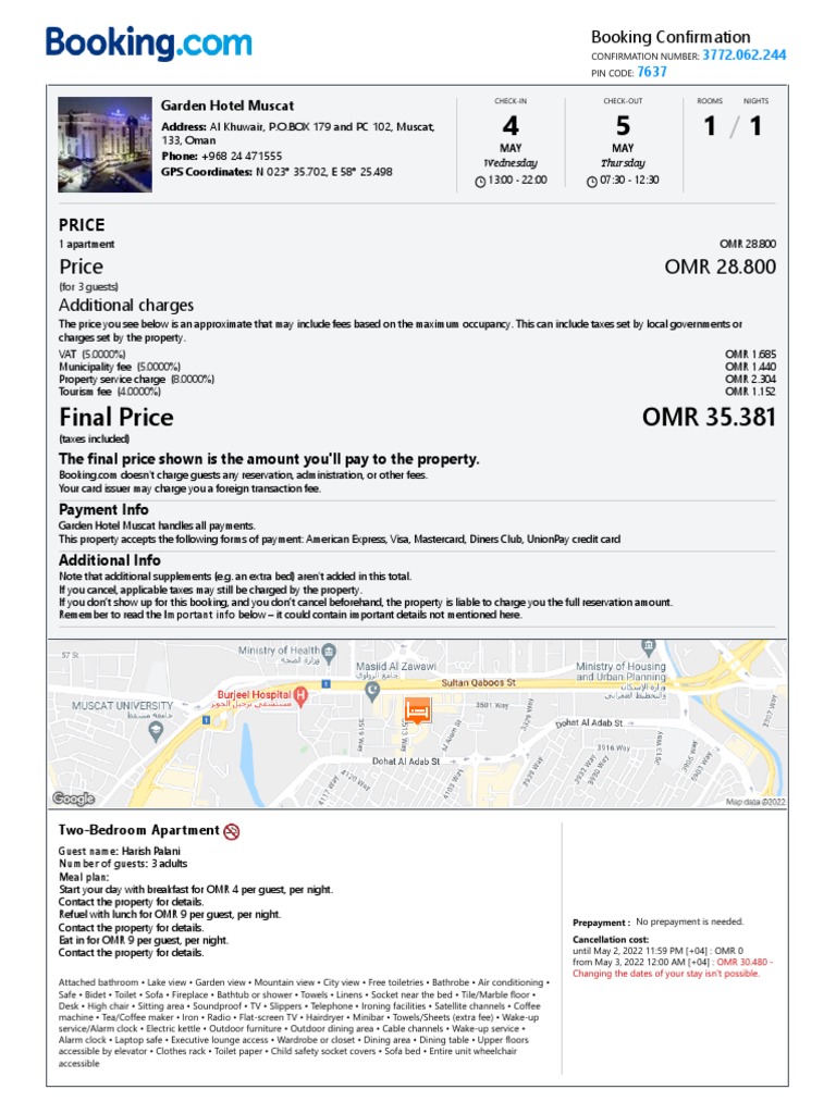 Confirmation | PDF | Payments | Fee