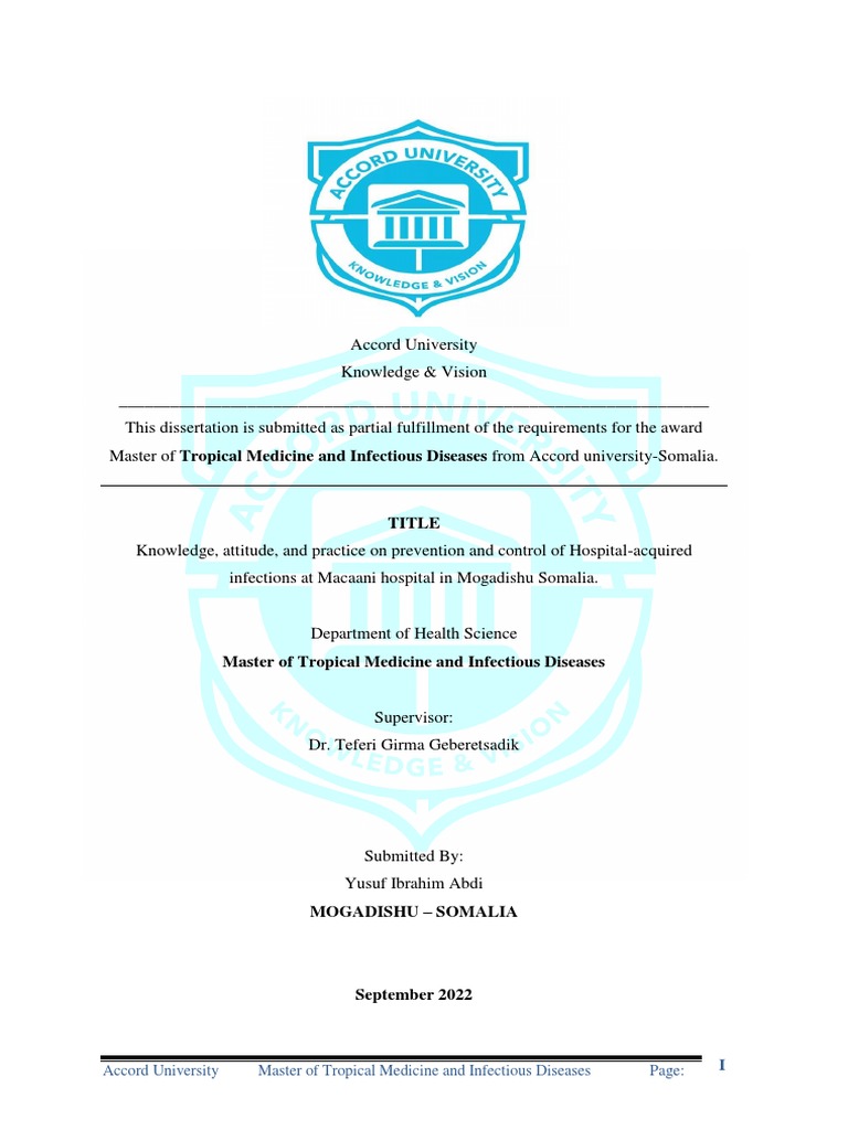 Yusuf Ibrahim Abdi Thesis Complete | PDF
