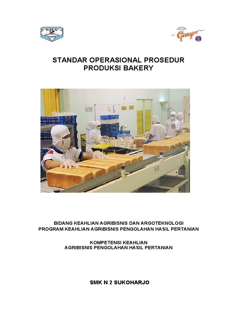 Standar Operasional Prosedur Produksi Bakery | PDF