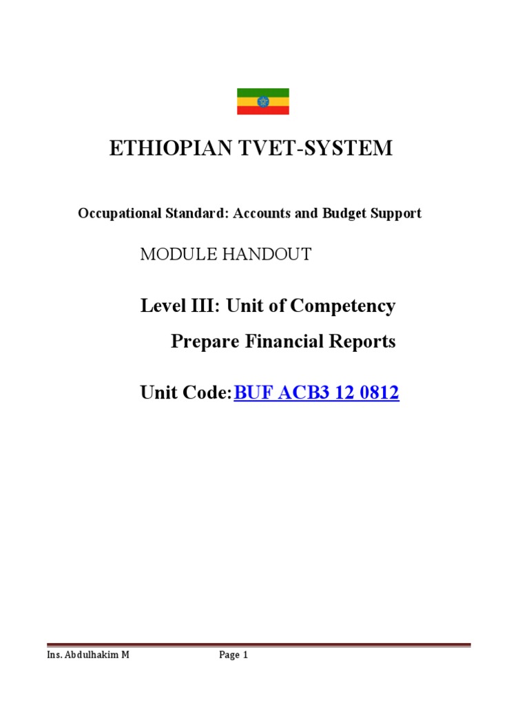 Prepare Financial Report 3rd | PDF | Depreciation | Balance Sheet