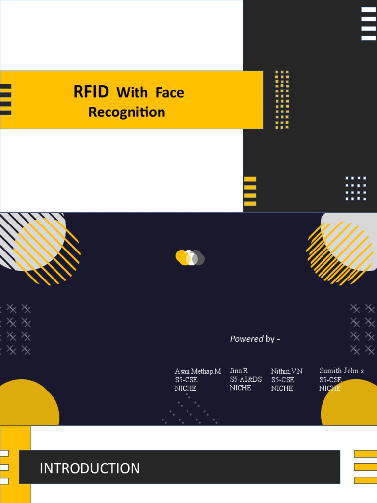 RFID & Face Recognition System | PDF | Cloud Computing | Computer ...