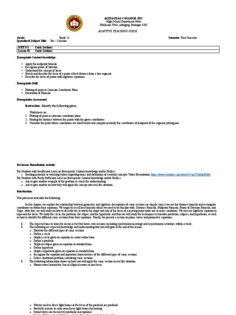 Atg1 - Precal - 1ST Sem - Sy22-23 - Gcesguerra | PDF
