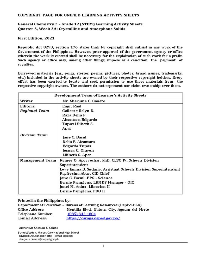 GC2 Q3 Week-3A-1 | PDF