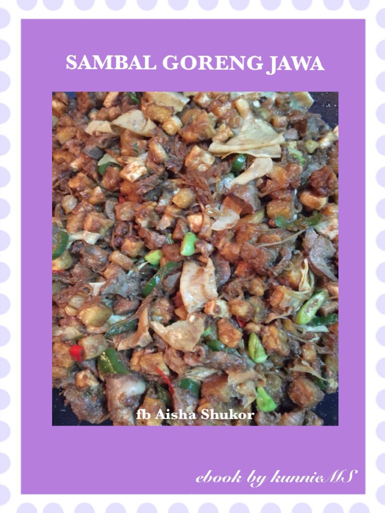 Sambal Goreng Jawa | PDF