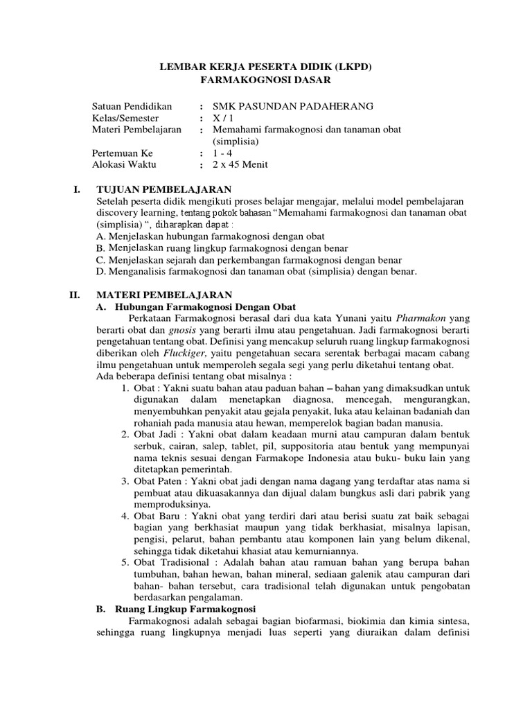 LKPD KD 1-1 | PDF | Pengembangan Diri | Kesehatan Holistik