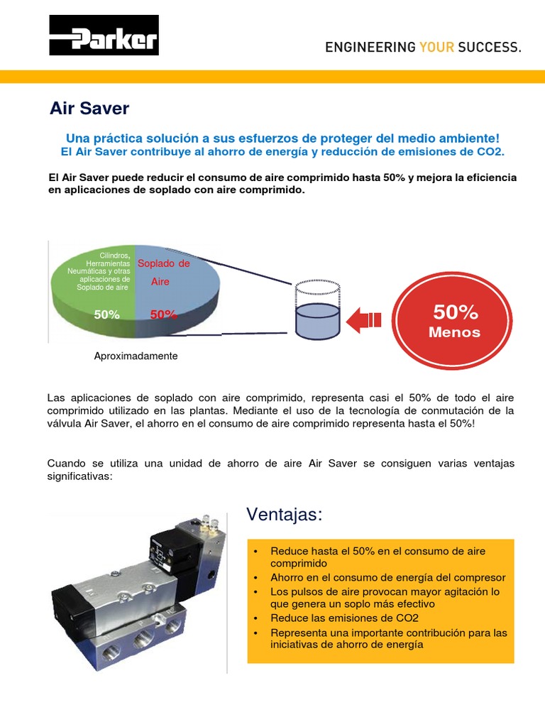 Air-Saver-Unit ARESFLUID | PDF | Uso eficiente de energía | Tecnología ...