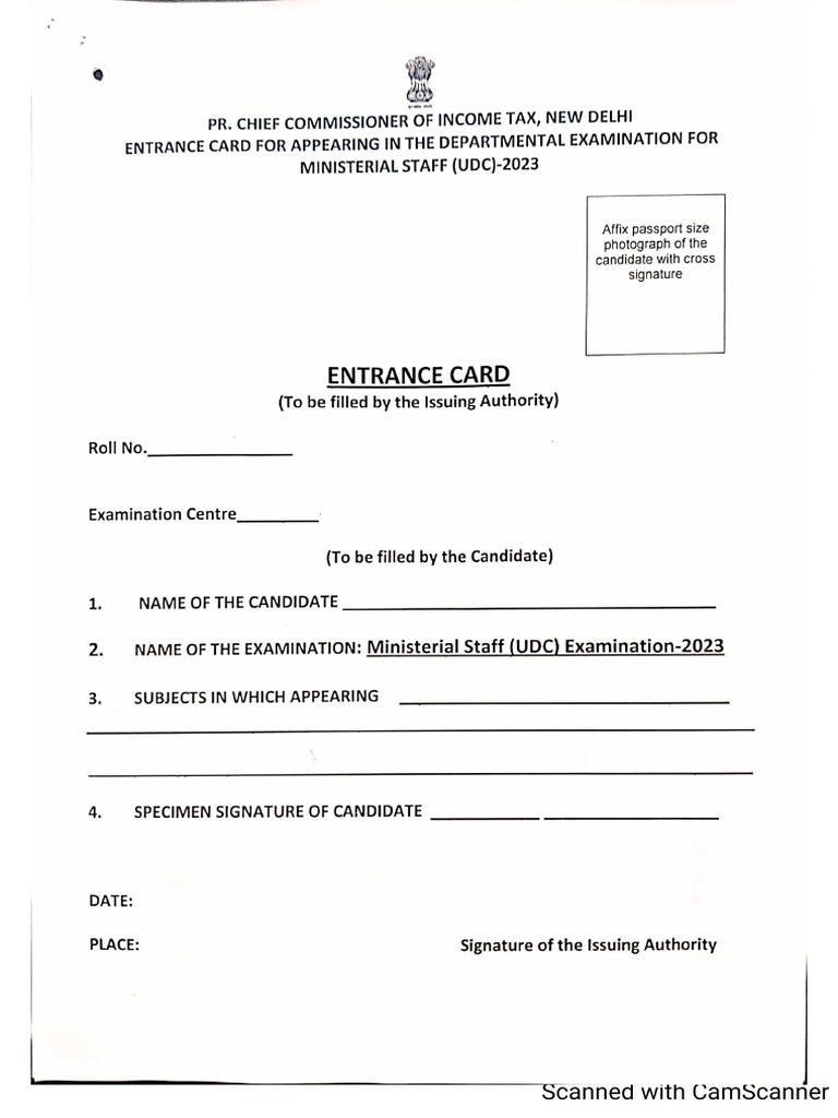 Minsiterial Staff (Udc) - 2023 Application Form | PDF