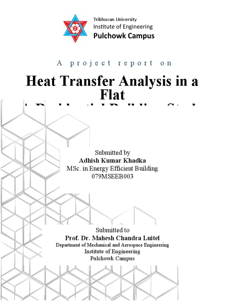 HEAT TRANSFER ANALYSIS of A FLAT | PDF | Heat Transfer | Thermal Conduction