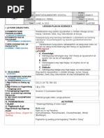 COT LESSON PLAN IN MATHEMATICS 3 Q4 Pagsukat NG Area Gamit Ang Angkop Na Yunit | PDF