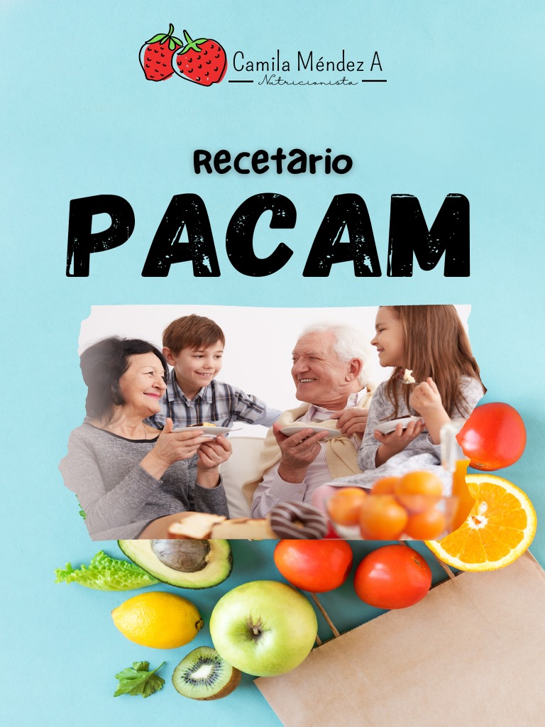 Recetario PACAM Nutri - Camilamendez Blanco 1-2 | PDF | Huevo como alimento | Panes