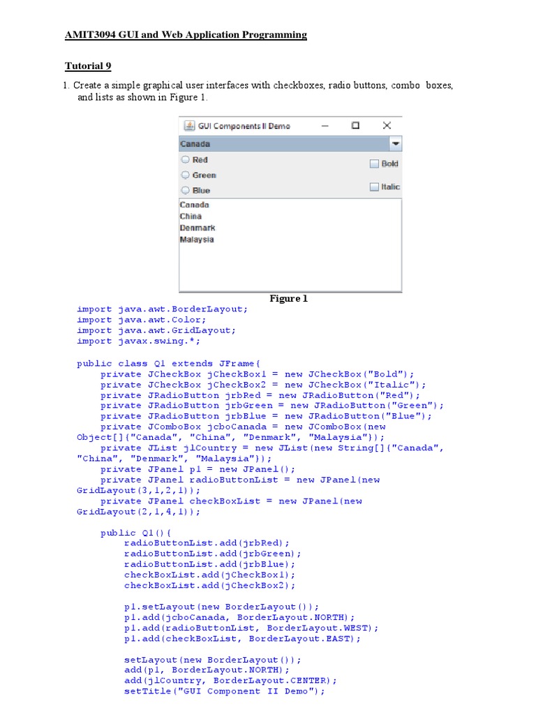 Tutorial 9 | PDF | Software | Computer Science