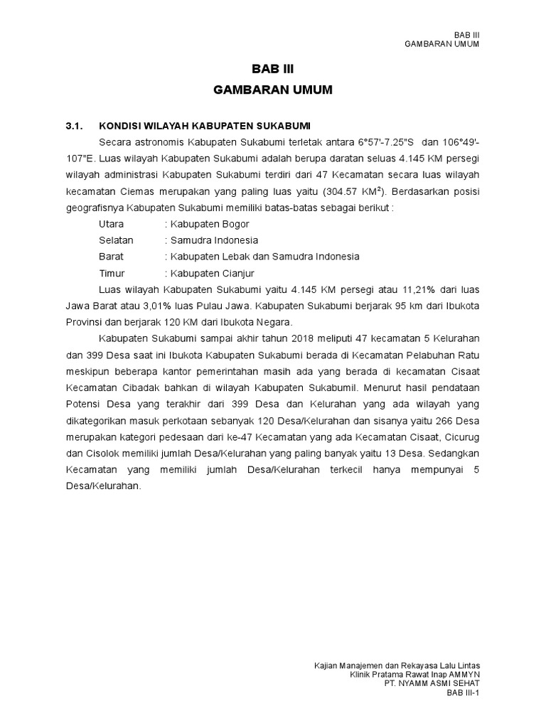 Bab 3 Gambaran Umum Pdf