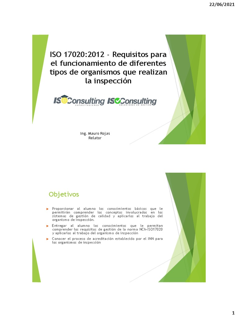 Interpretación ISO 17020 ISO Consulting | PDF | Calidad (comercial) | Evaluación