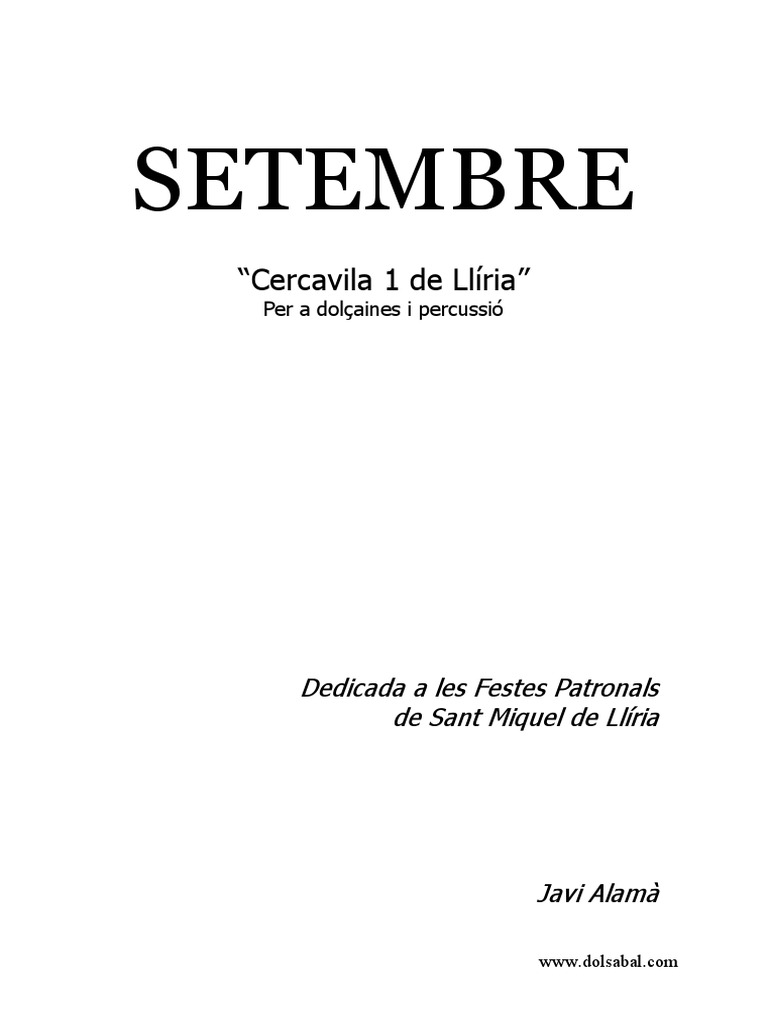 Setembre Completa | PDF