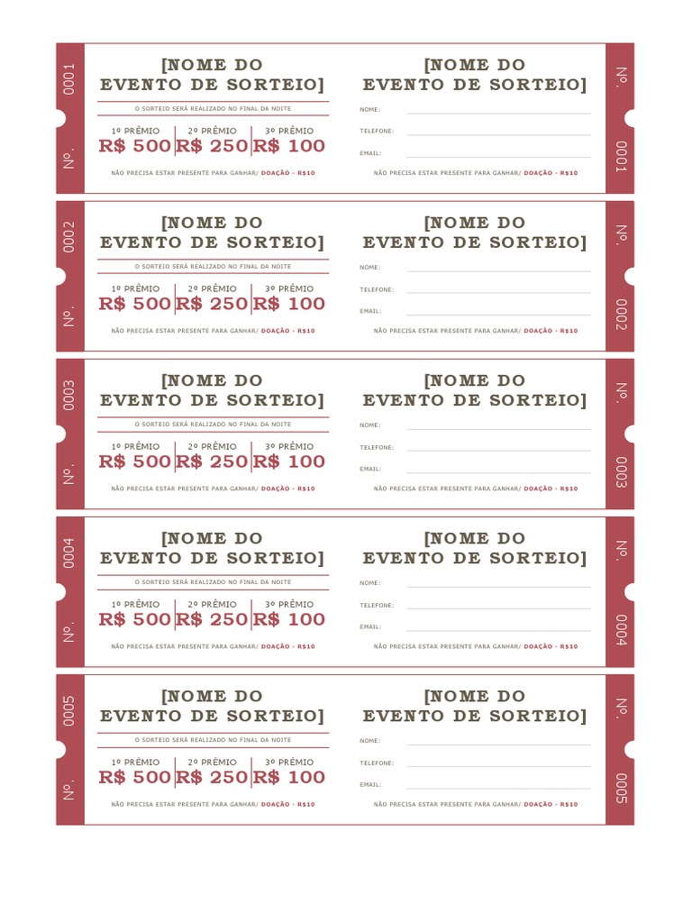 modelo de rifa | PDF