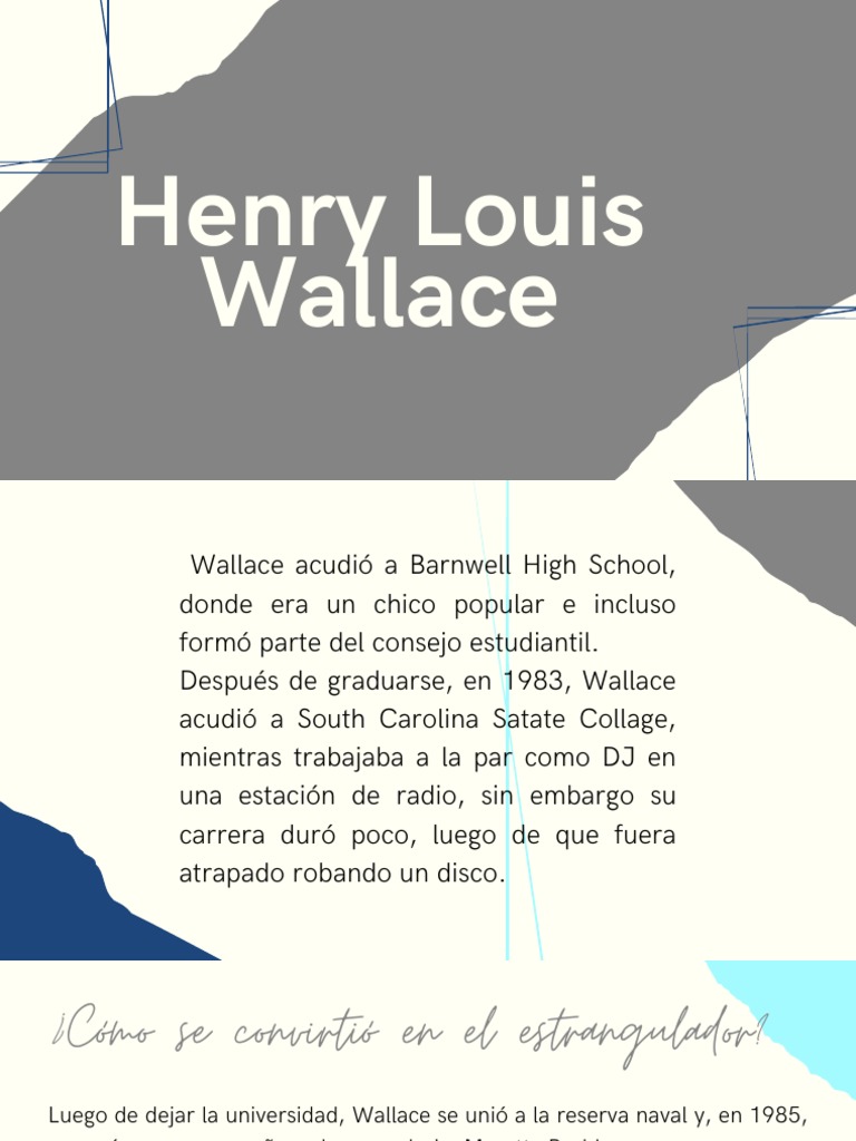 Henry Louis Wallace | PDF | Clásicos