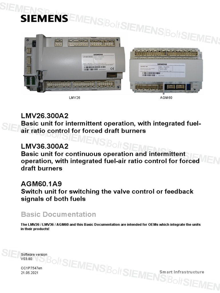 Data Sheet LMV26.300A2, LMV36.300A2, AGM60.1A9 | PDF | Electrical Connector | Electrical Wiring