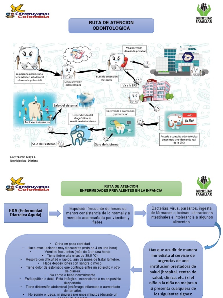 Rutas de Atención en Salud Infantil | PDF | Dietético | Diarrea