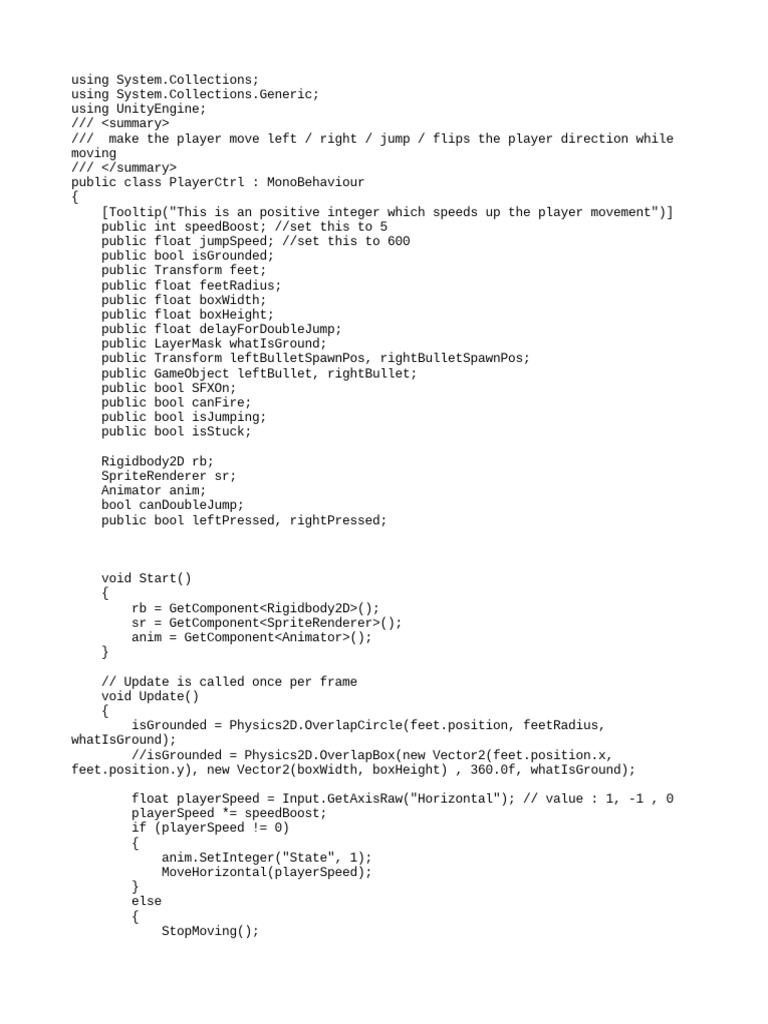 Player Control | PDF | Computer Programming | Software Engineering