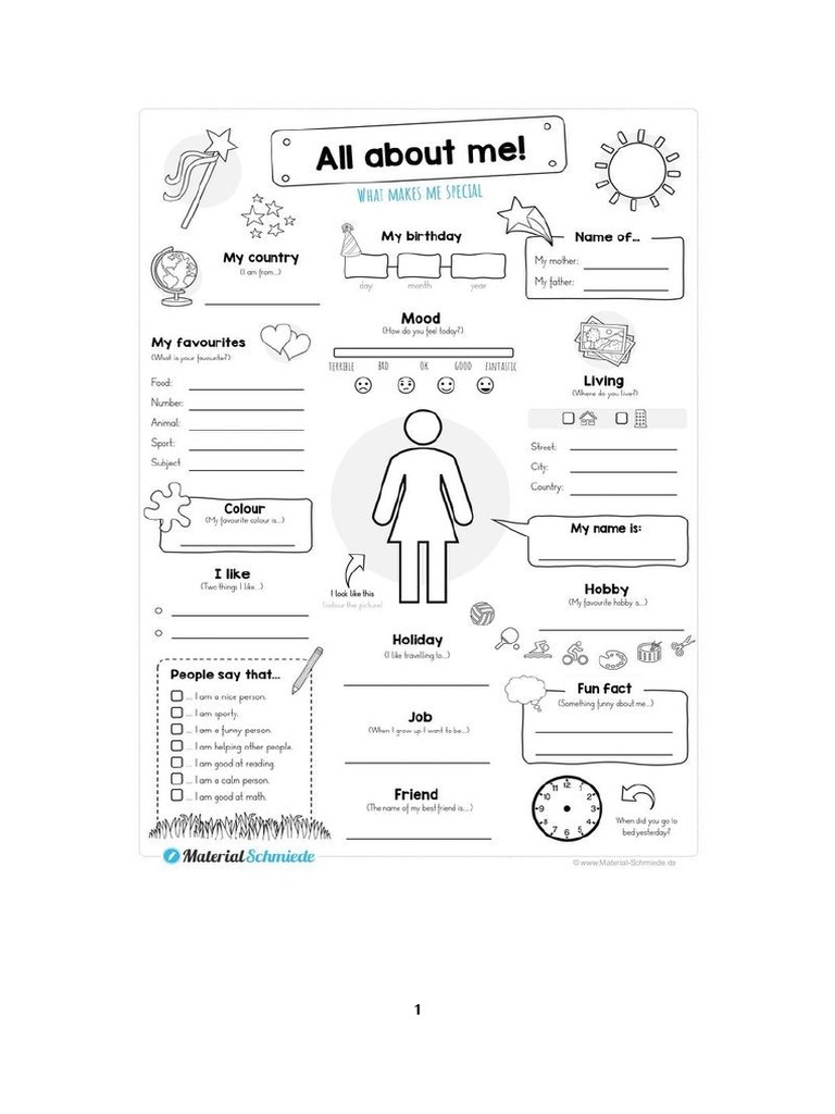 All About Me | PDF