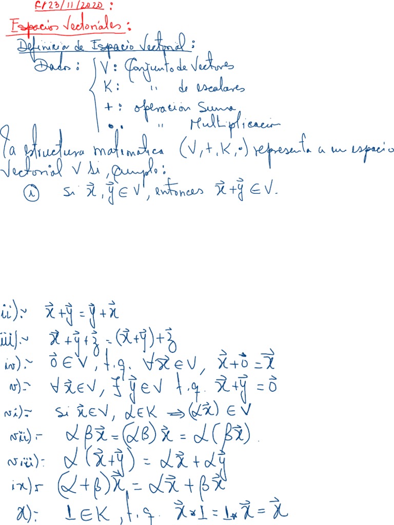 Espacios Vectoriales Pdf