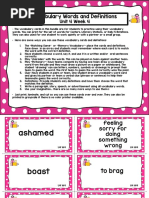 9th Grade Vocabulary Words List | PDF | Reading (Process) | Cognition