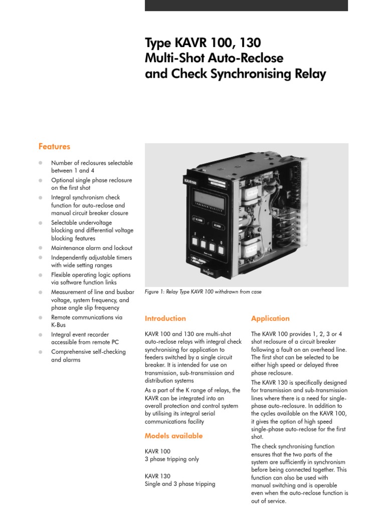 KAVR | Relay | Electronic Circuits