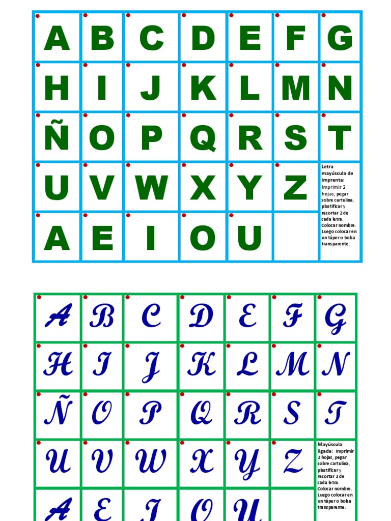 Letras Maiusculas Para Imprimir Abecedario Para Imprimir Para Niños