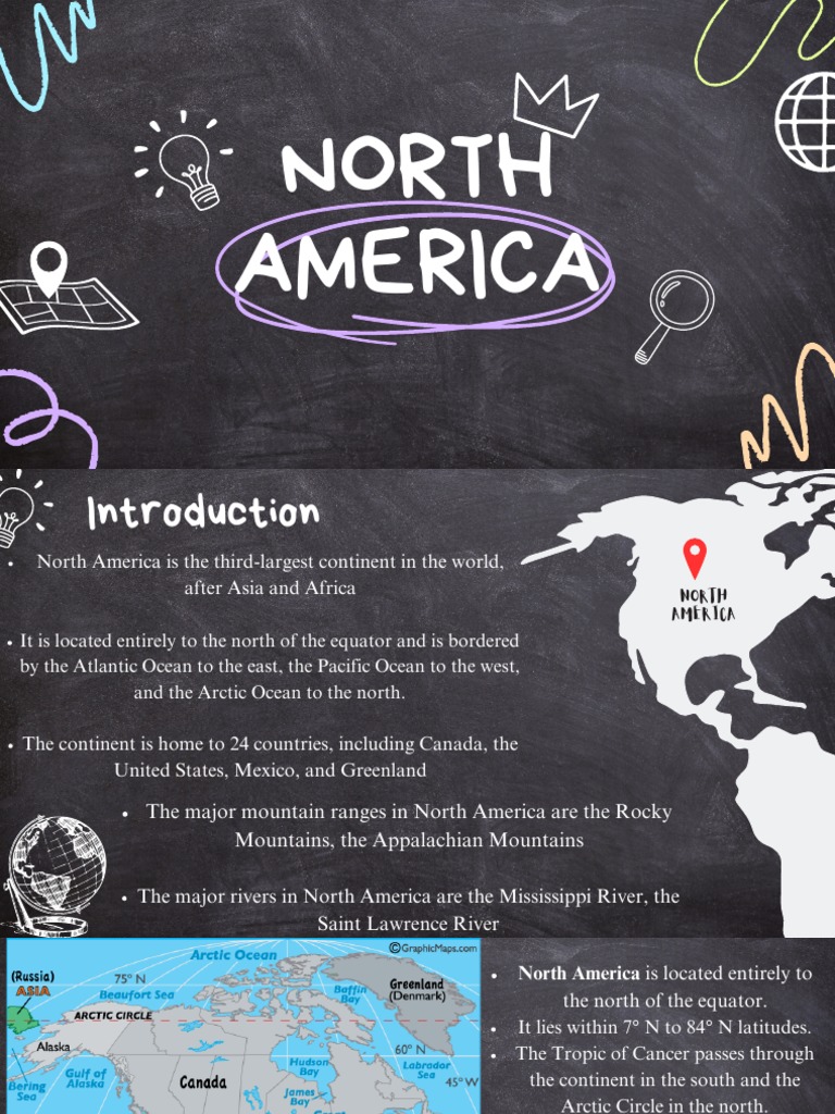 North America: Geography Overview | PDF