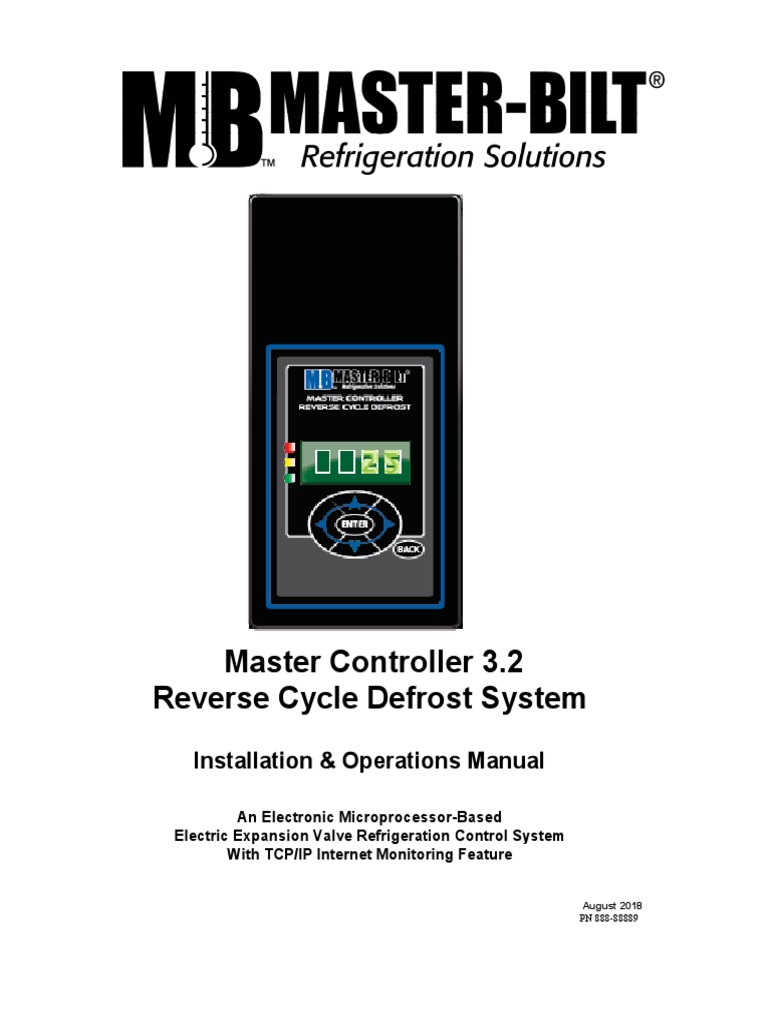 Master Controller Manual - 3.2 | PDF