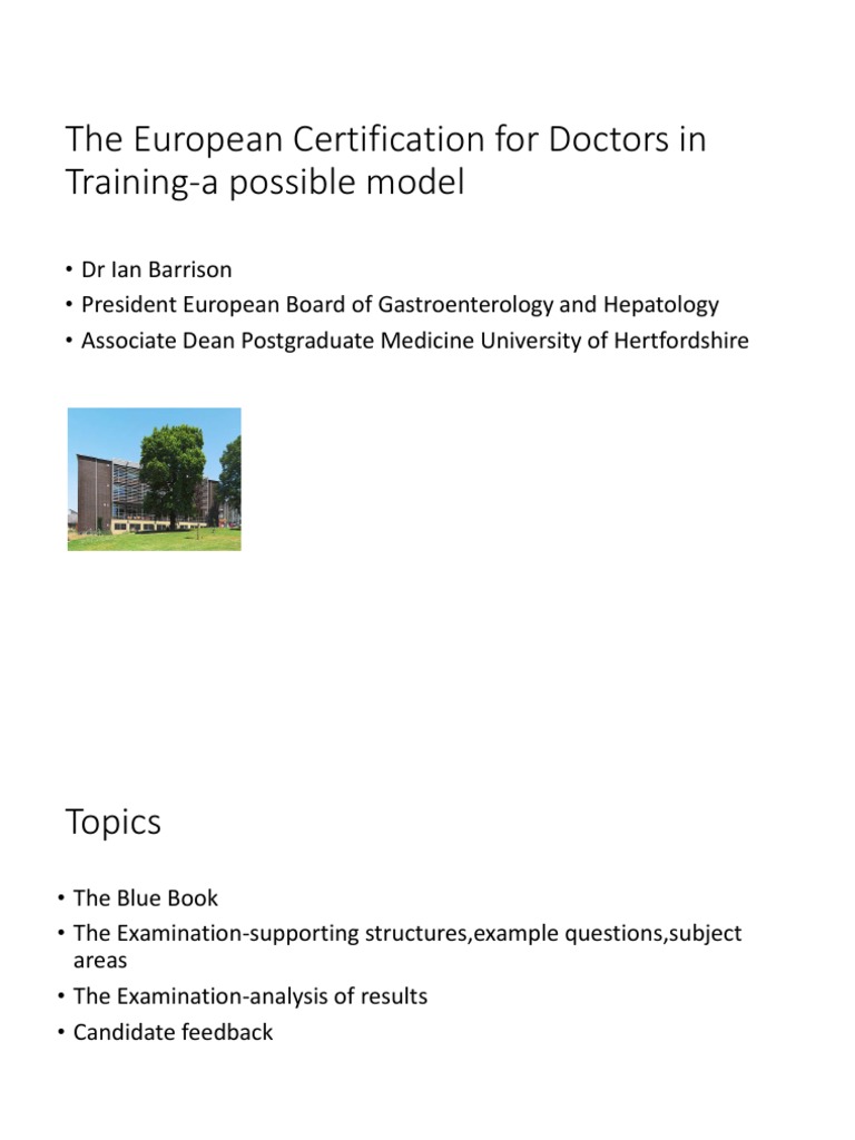 An Overview of ESEGH Exam | PDF | Gastroenterology | Health Care