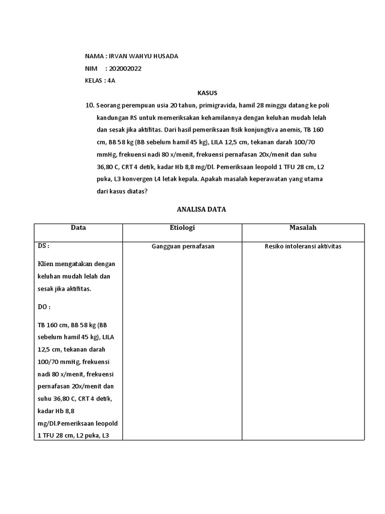 Format Askep | PDF | Pengembangan Diri | Kesehatan Holistik