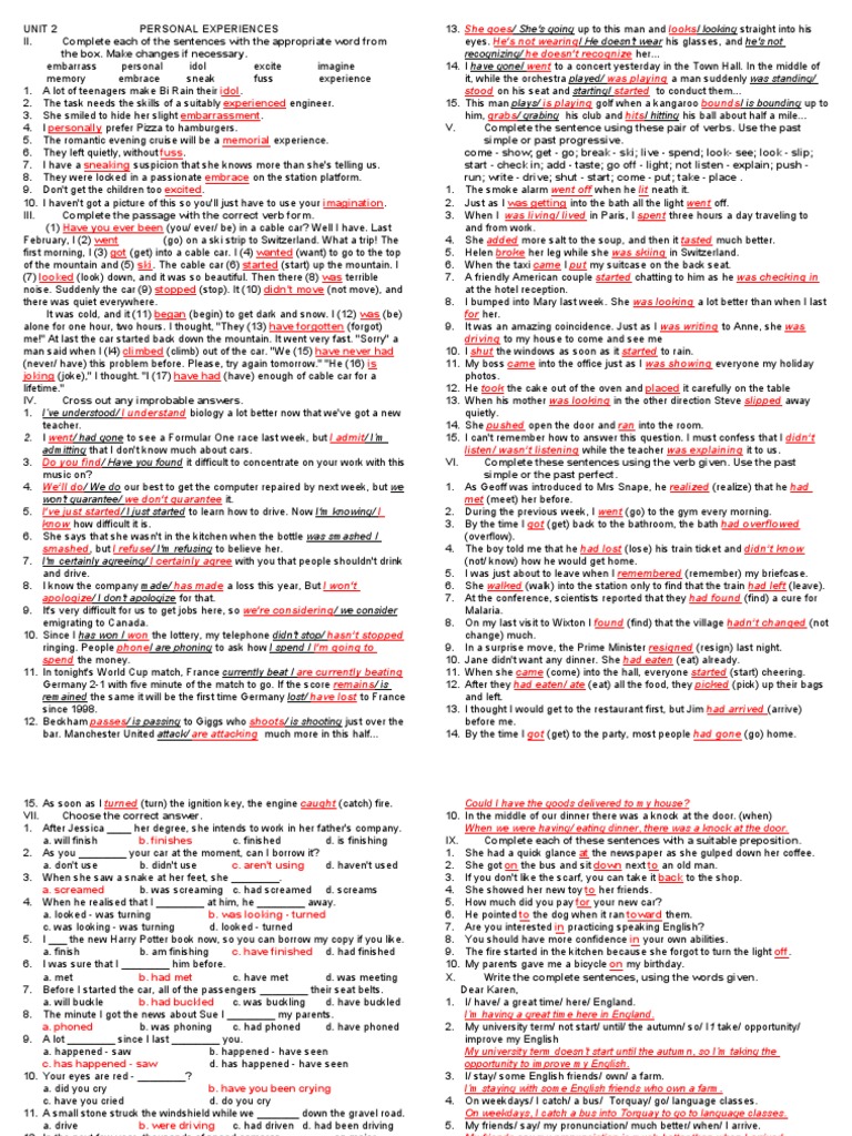 Unit 2 - BT MLH 11 - Key | PDF