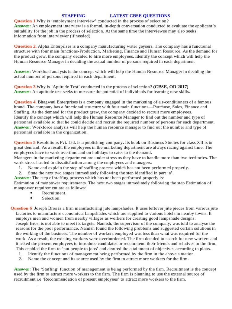 Staffing Strategies for Effective Recruitment | PDF | Recruitment | Human Resources
