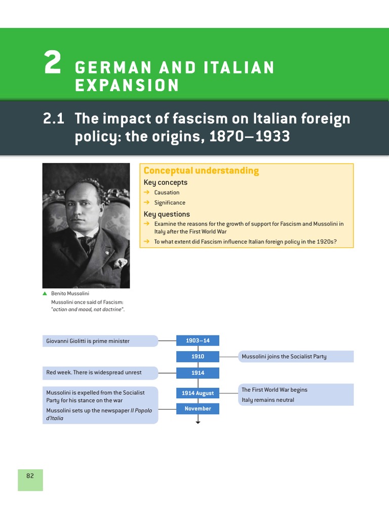 Expansion Italiana | PDF | Benito Mussolini | Kingdom Of Italy