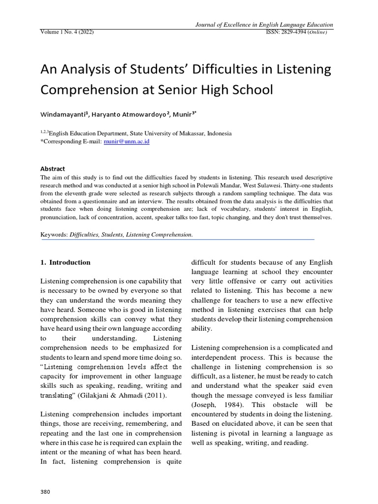 1 SM | Download Free PDF | Reading Comprehension | Accent ...