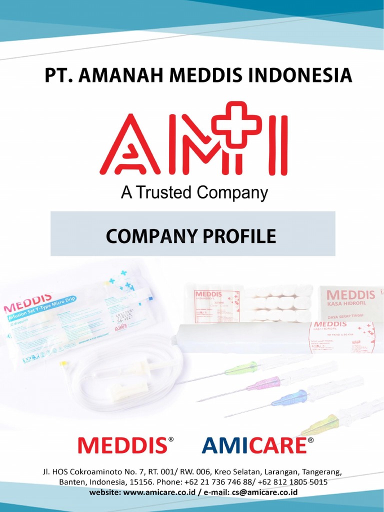 Profil PT Amanah Meddis Indonesia | PDF