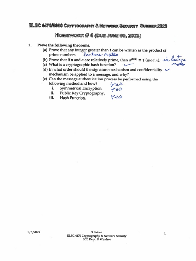 Elec4470 Hw4 Solution s2023 | PDF