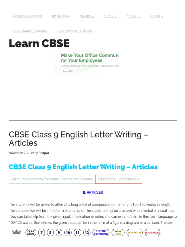 Article Writing | PDF