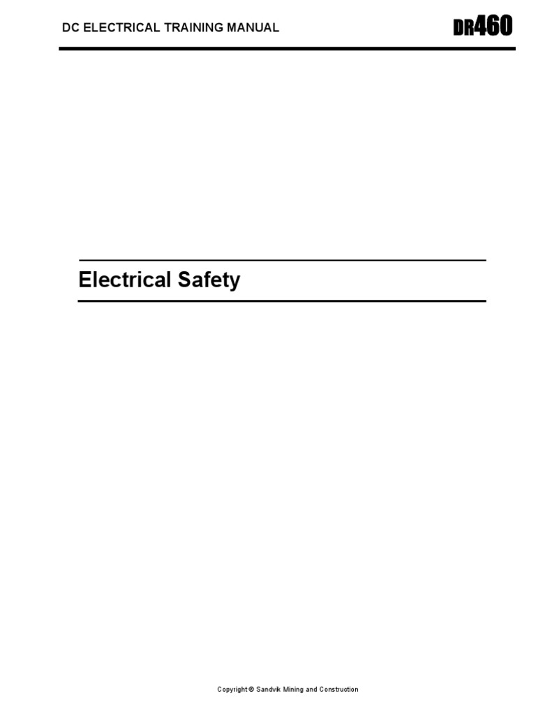 460 Electrical Training Manual | PDF | Switch | Relay
