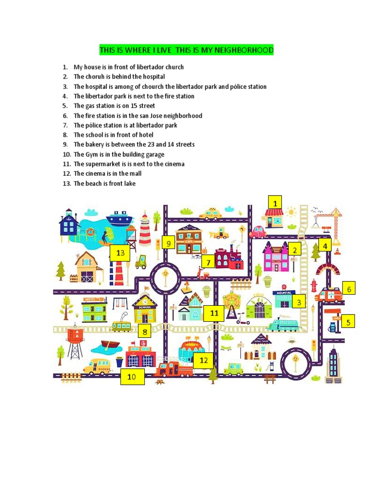 This Is Where I Live This Is My Neighborhood | PDF