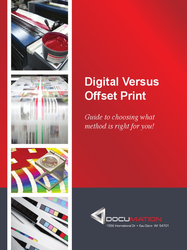 Digital Vs Offset | PDF | Printing | Industrial Processes