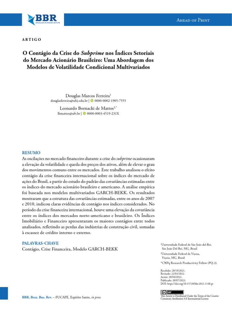 BBR 2021 1148.R1 - PT | PDF | Ciências Sociais