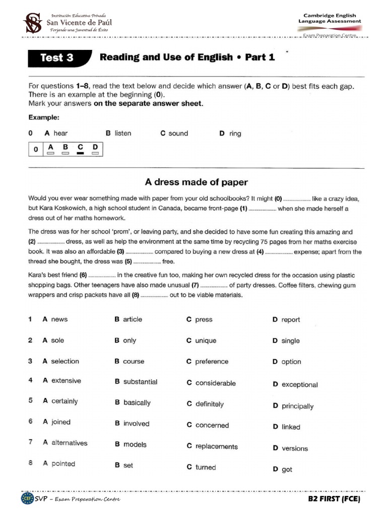 Trainer 3 - Reading | PDF