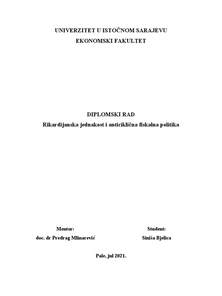 Sinisa Bjelica | PDF