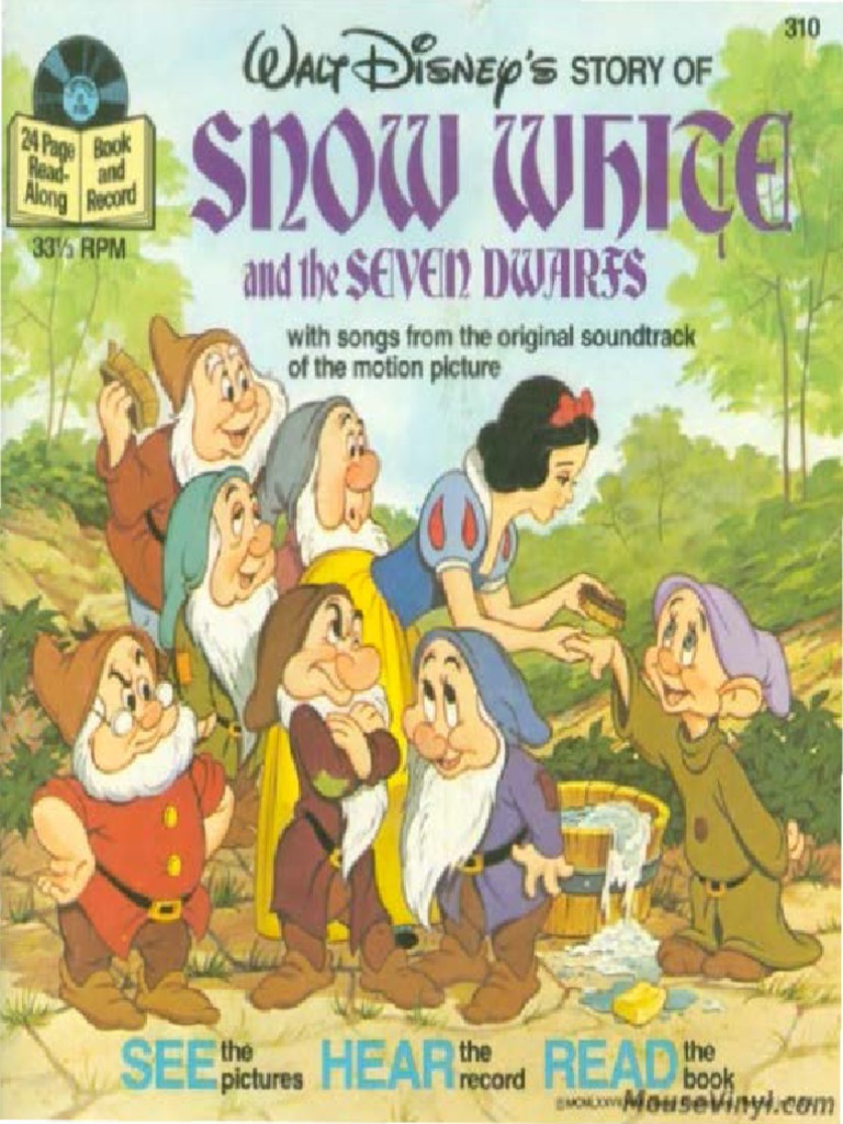 Snow White and The Seven Dwarfs Read Along | PDF | Fairies | Snow