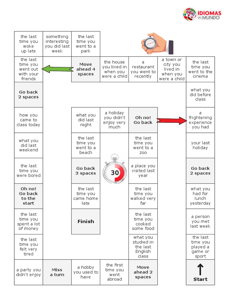 Past Simple Affirmative Activities | PDF