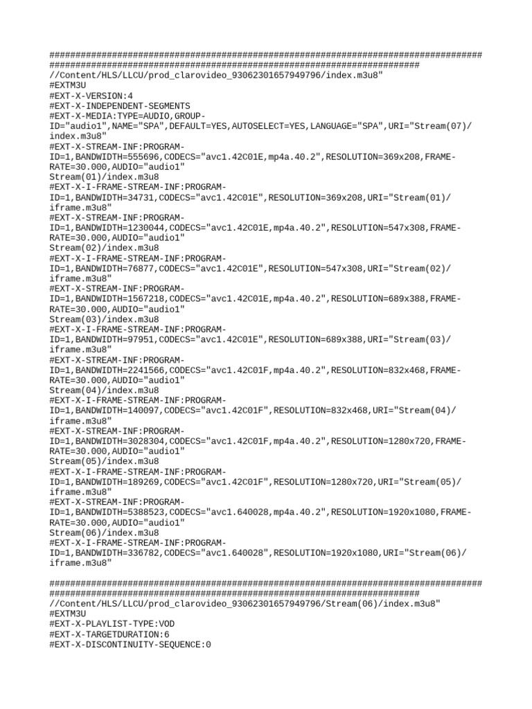 NPVR Manifest | PDF | Computer File Formats | Computer File NPVR Manifest | PDF | Computer File Formats | Computer File
