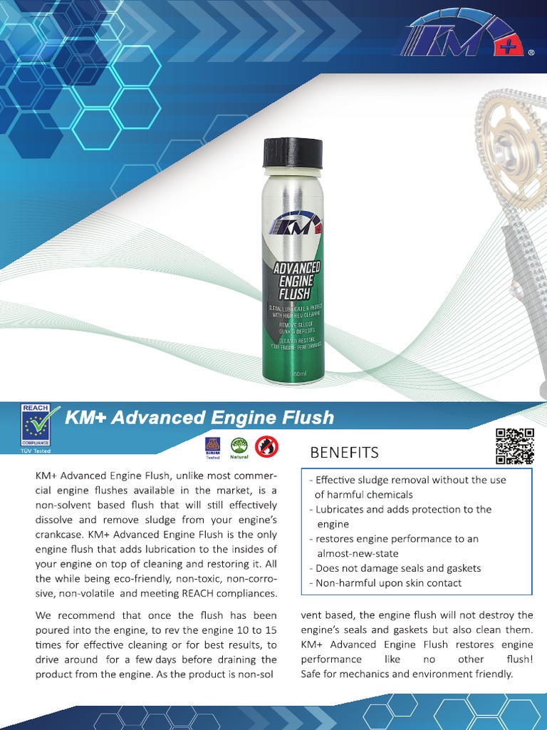 KM+ Advanced Engine Flush | PDF