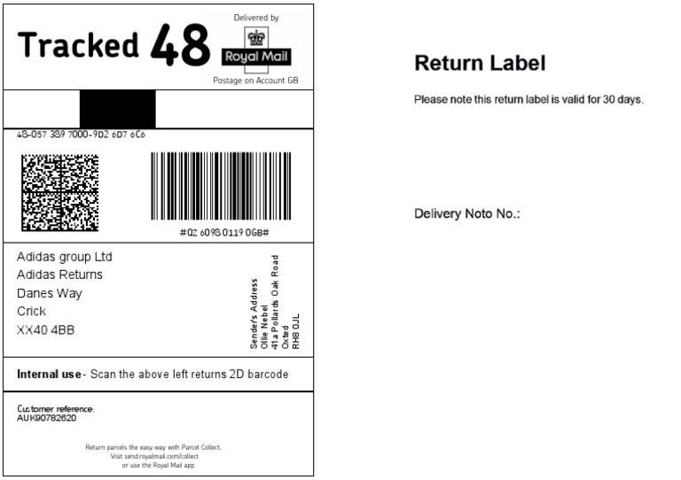 Easy Returns with Parcel Collect | PDF